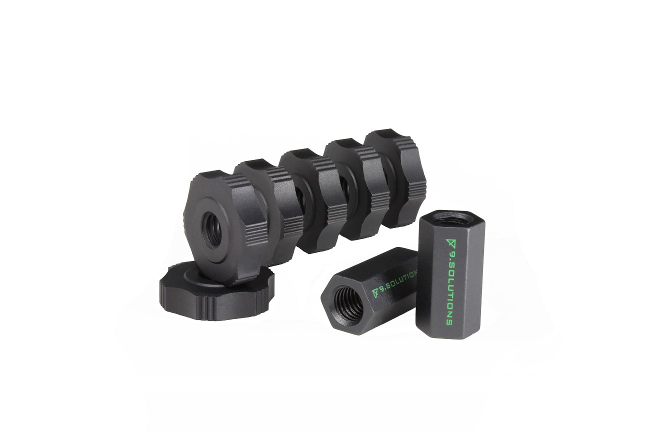 3/8" Finger Nut and Connecting Nut - 9.SOLUTIONS